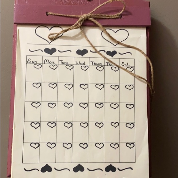 Wall Decor | Antique Style Calendar | Poshmark